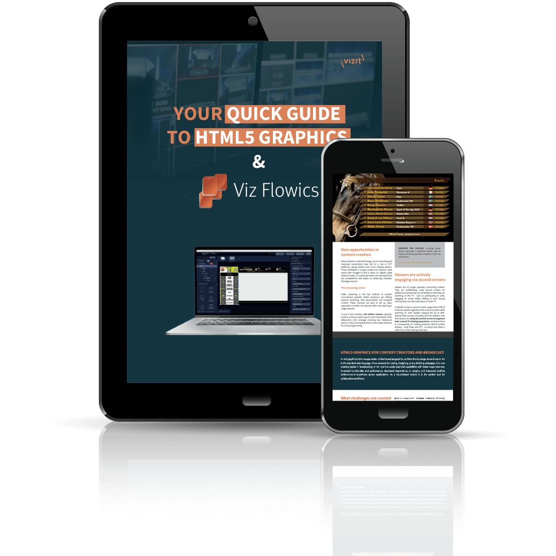 Your Guide to HTML5 Graphics for Live Productions - Vizrt