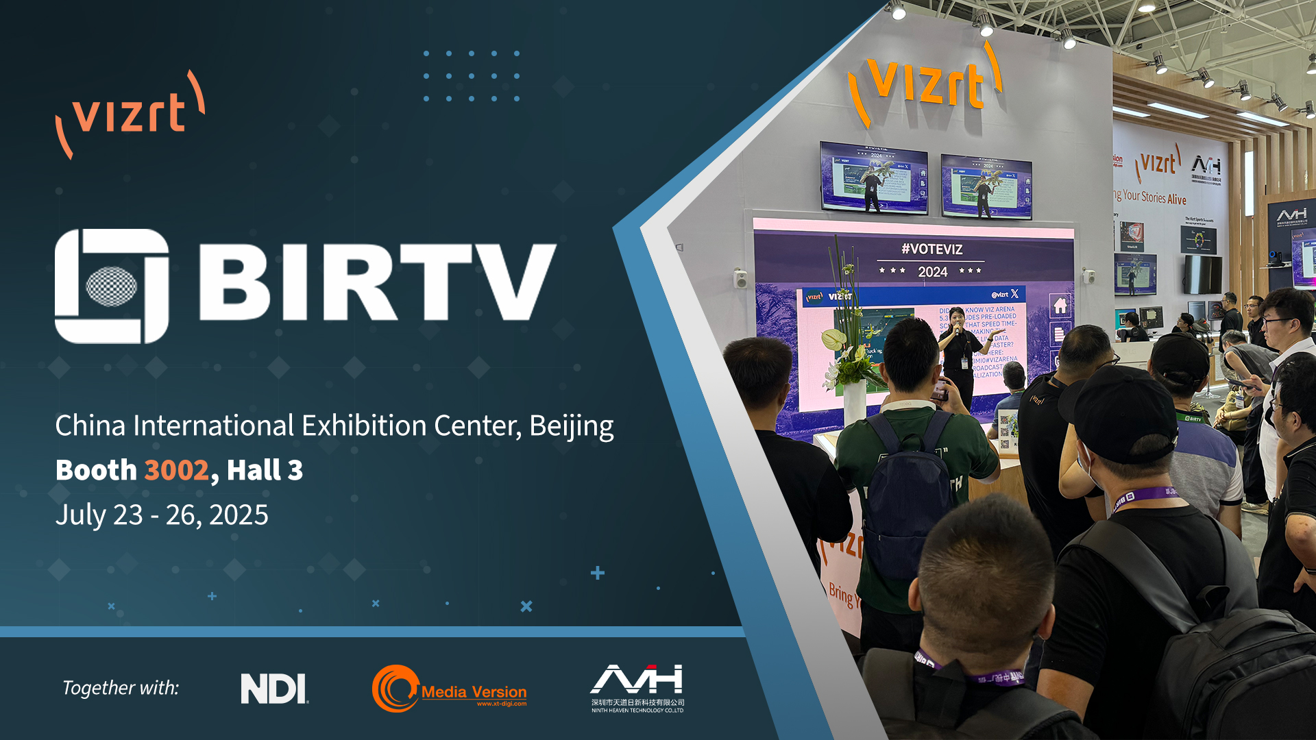 Vizrt at BIRTV 2025
