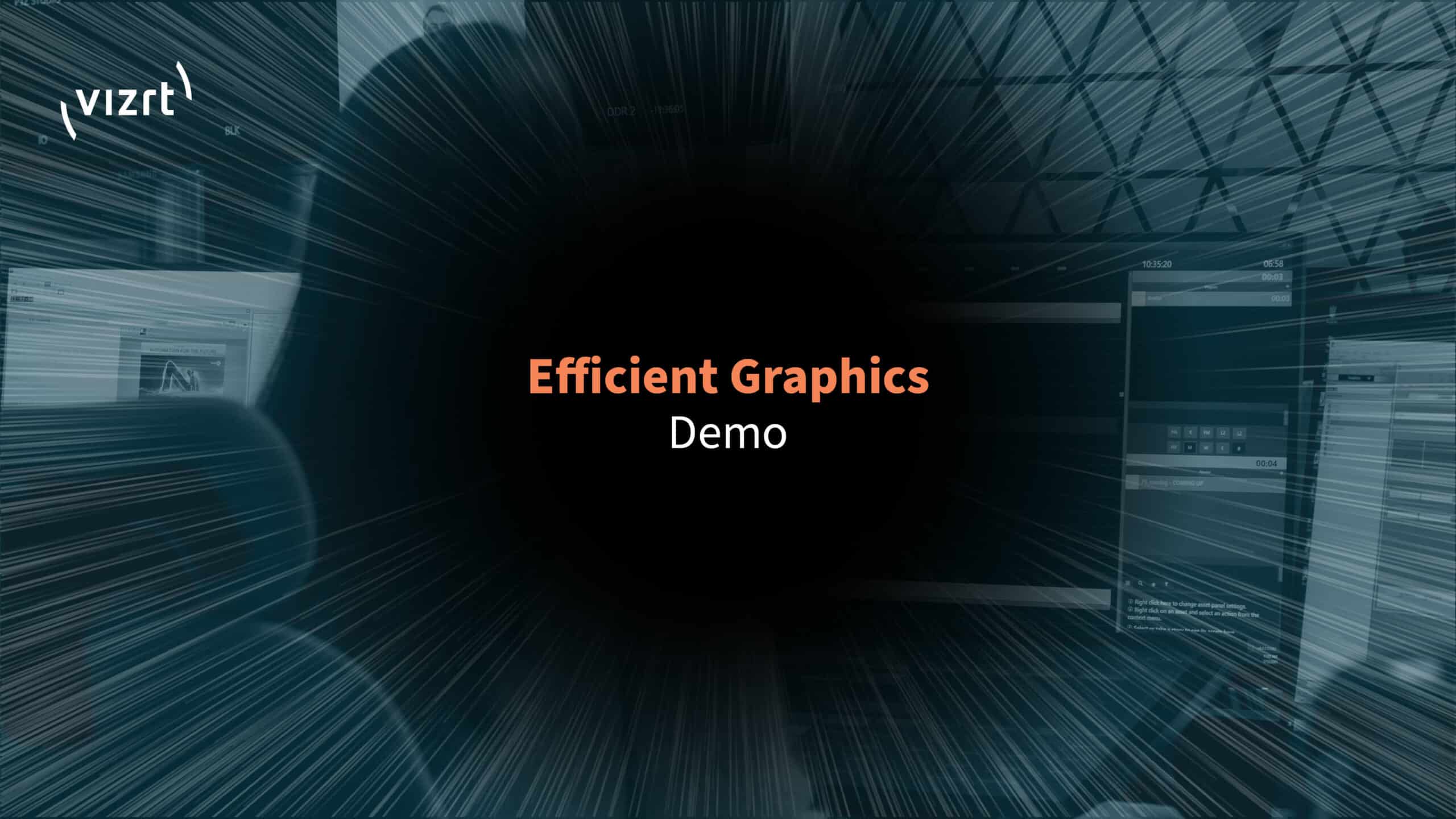 Efficient Graphics | Production Efficiency Demo Series - Vizrt