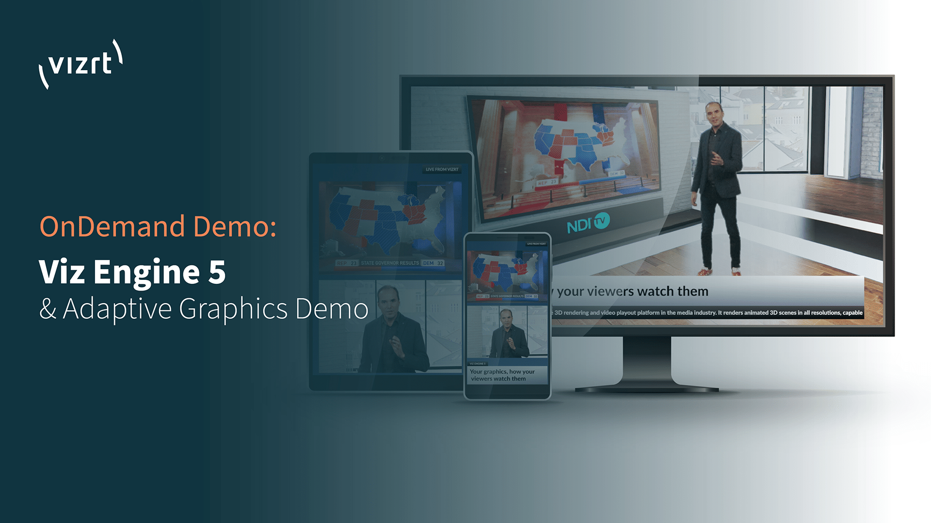 Viz Engine 5 & Adaptive Graphics - Vizrt