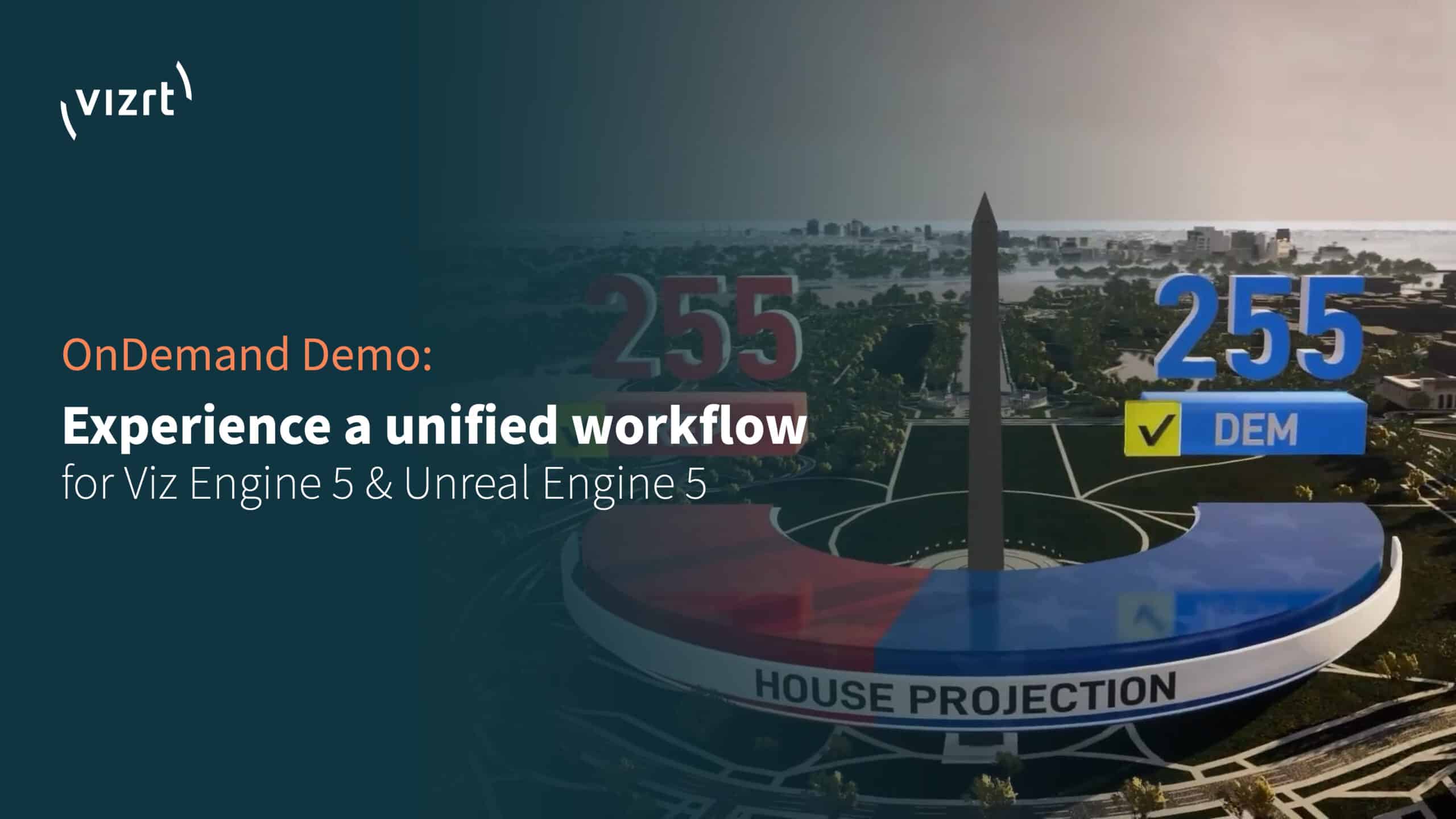 Experience a unified workflow for Viz Engine 5 & Unreal Engine 5 - Vizrt